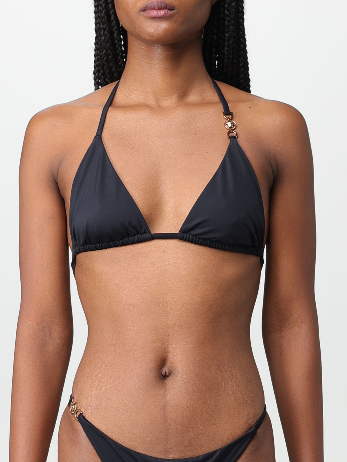 Versace Swimsuit Woman Black | TOP DRWR