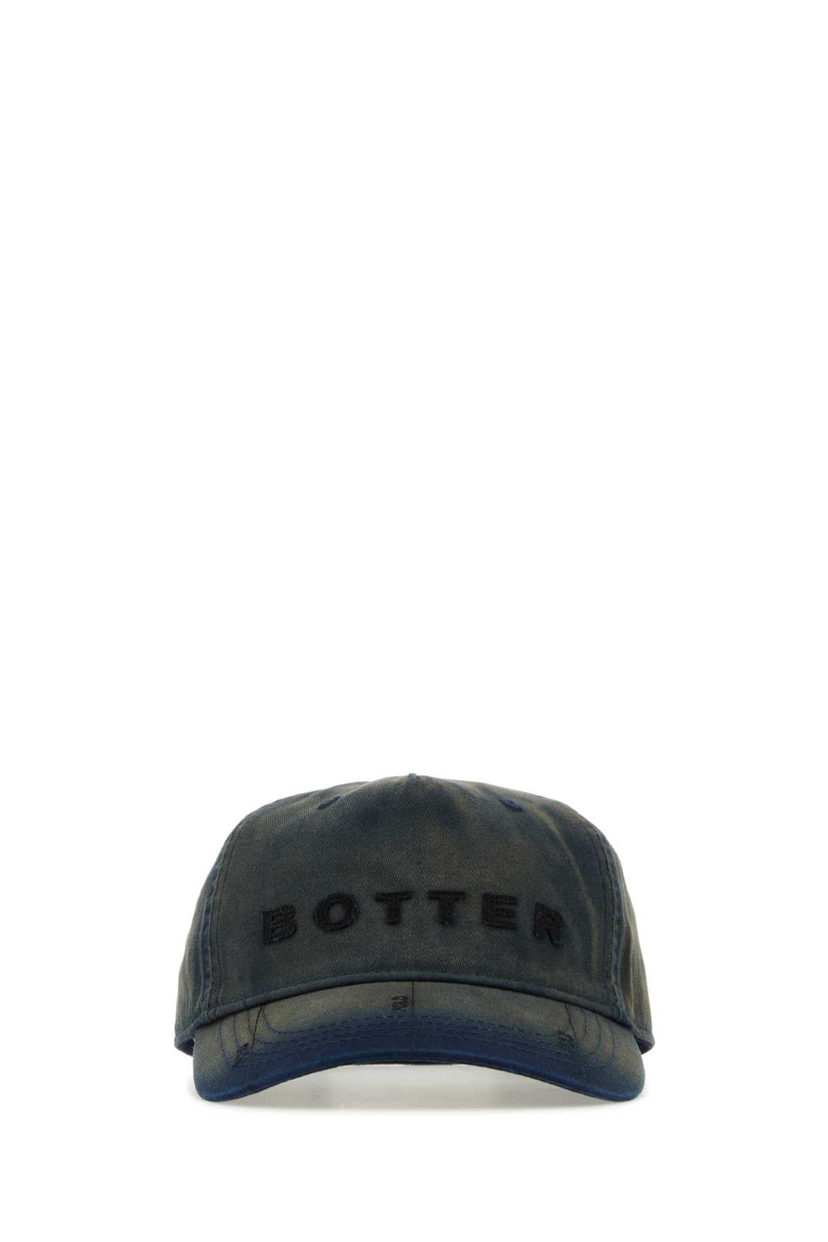 Botter Dark Blue Denim Baseball Cap | TOP DRWR