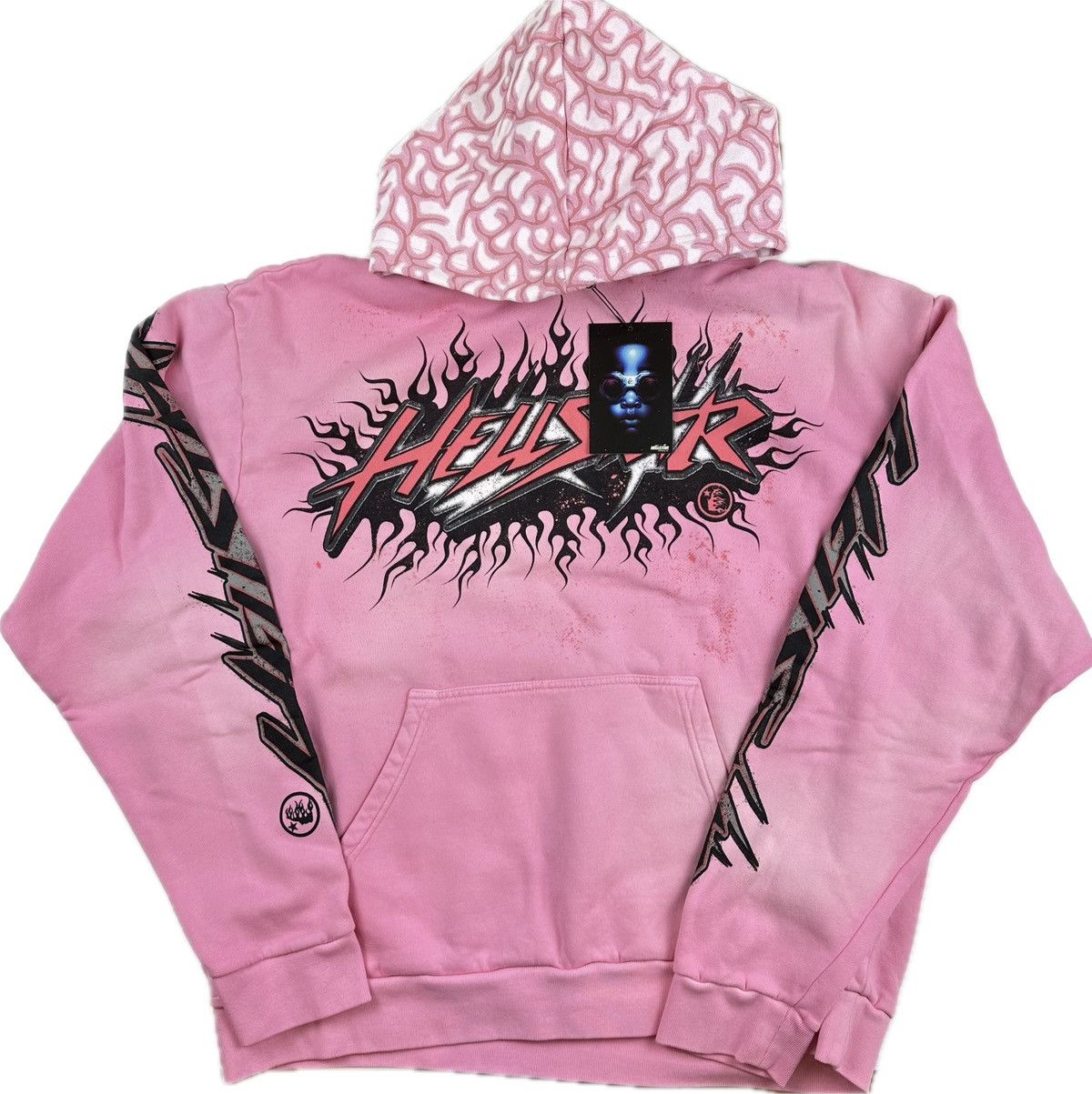 Hellstar Brainwashed with Brain Hoodie | TOP DRWR