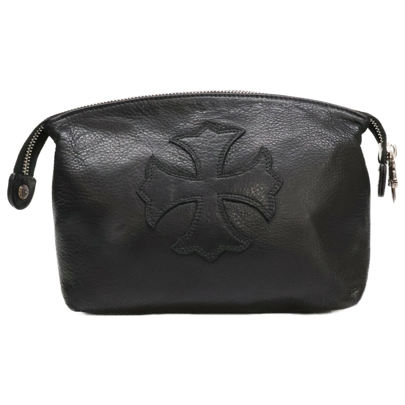 Chrome Hearts Insanity Plus Cross Patch Pouch | TOP DRWR