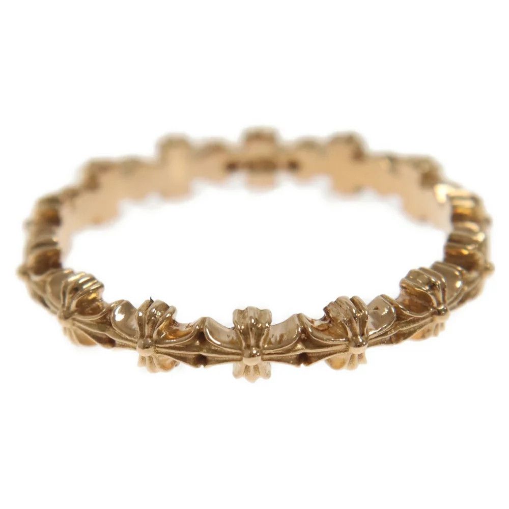 Chrome Hearts Tiny Plus Band Ring - Size 10 | TOP DRWR