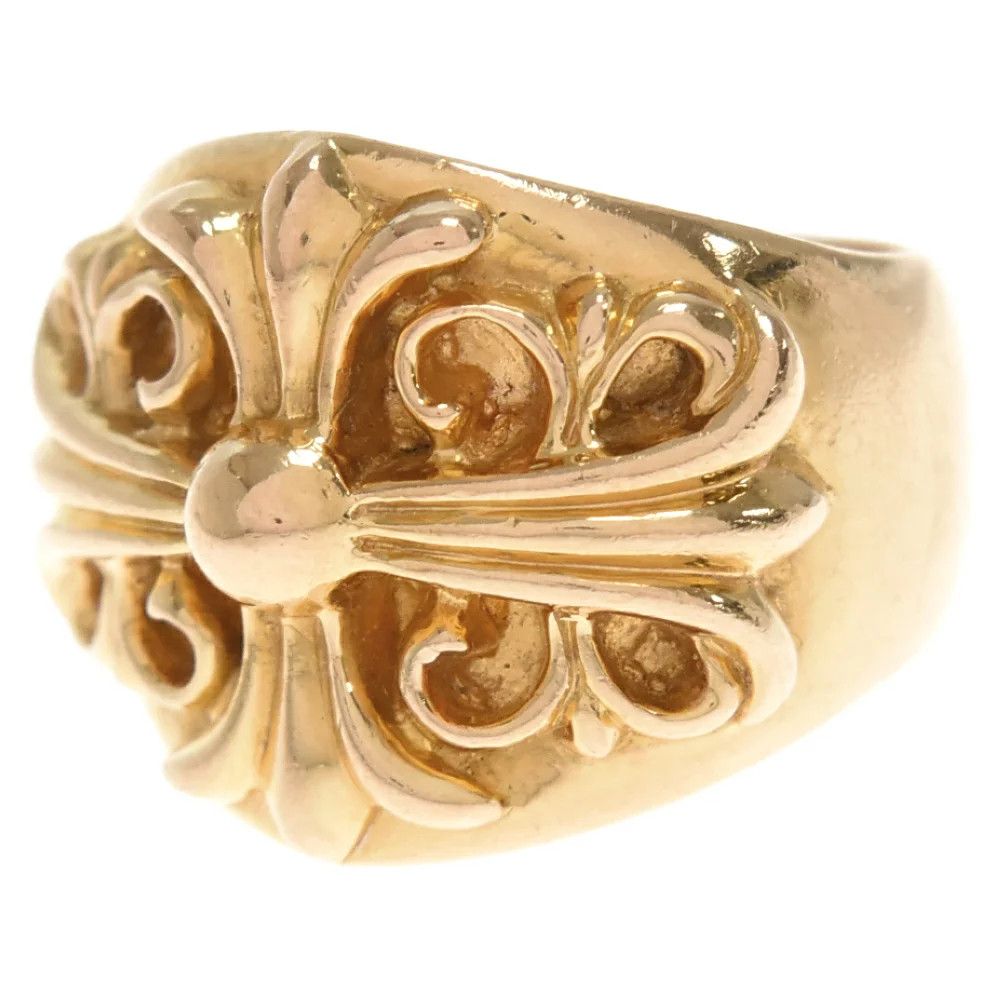 Chrome Hearts Gold Plus Ring - Size 10 | TOP DRWR