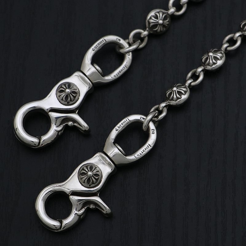 Chrome Hearts Cross Ball Wallet Chain - 18 inch | TOP DRWR