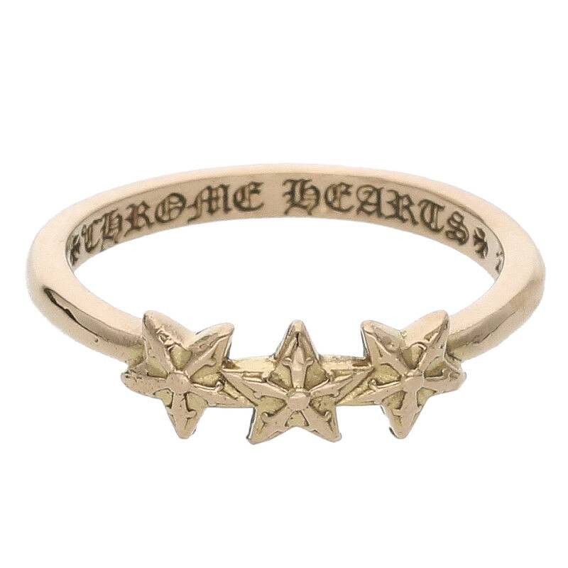 Chrome Hearts Bubblegum 3 Star Ring | TOP DRWR