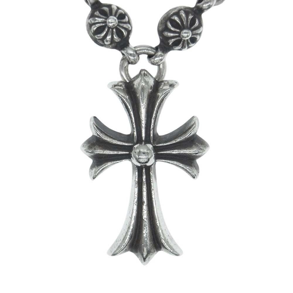 Chrome Hearts Cross Ball Chain Cross Necklace - 22 Inch | TOP DRWR