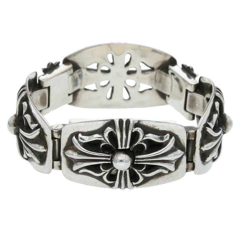 Chrome Hearts Classic Keeper Silver Bracelet | TOP DRWR