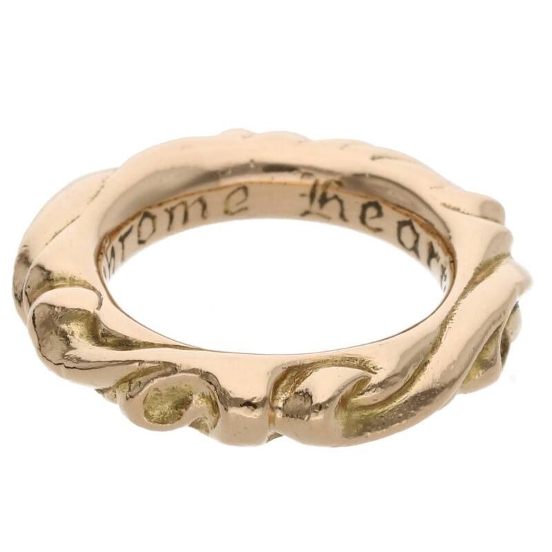 Chrome Hearts Gold Scroll Ring | TOP DRWR
