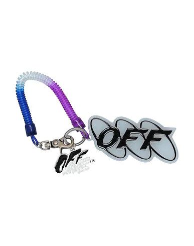 Off-White Key rings in Deep Purple | TOP DRWR