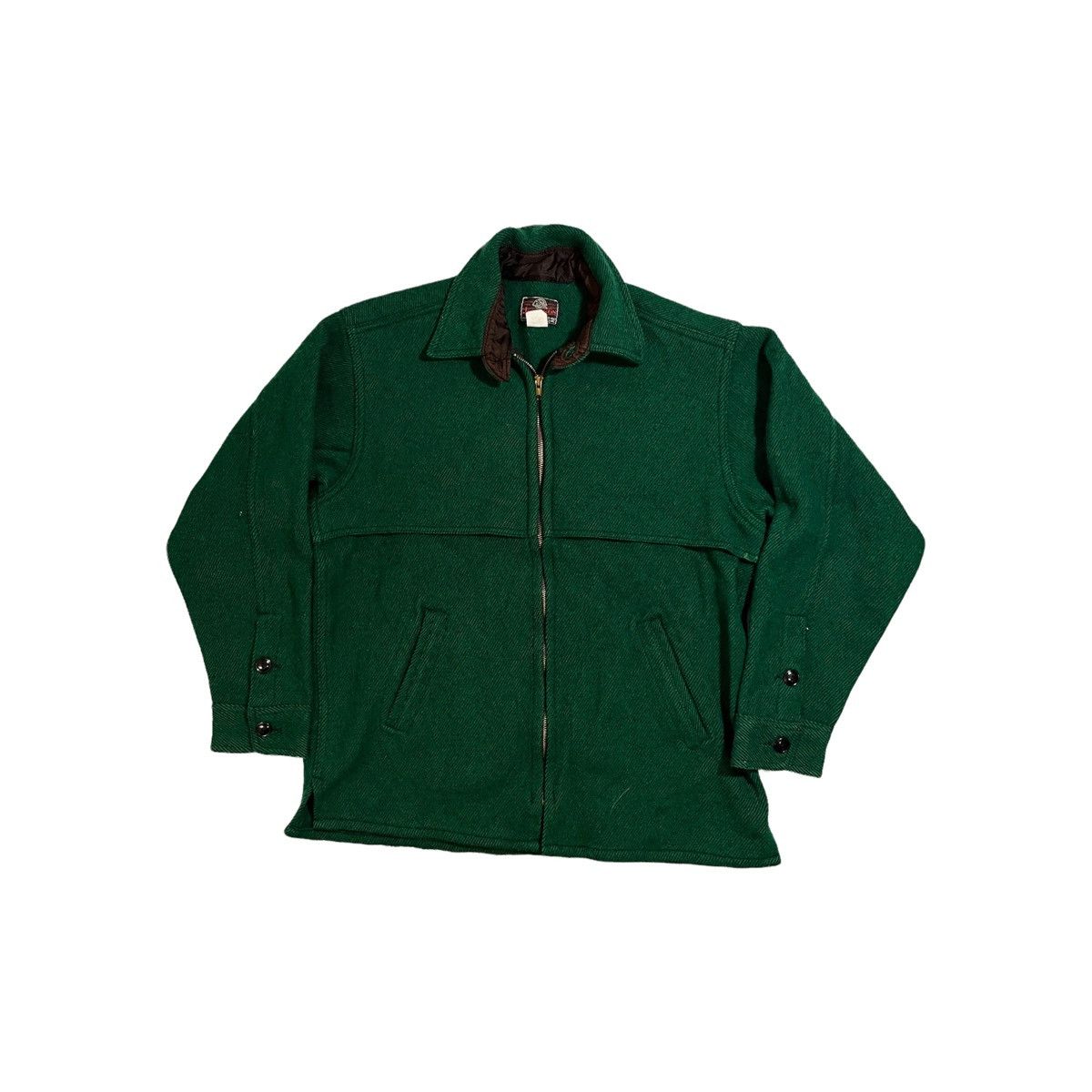 Vintage 60s Johnson Woolen Mill Jacket Green | TOP DRWR
