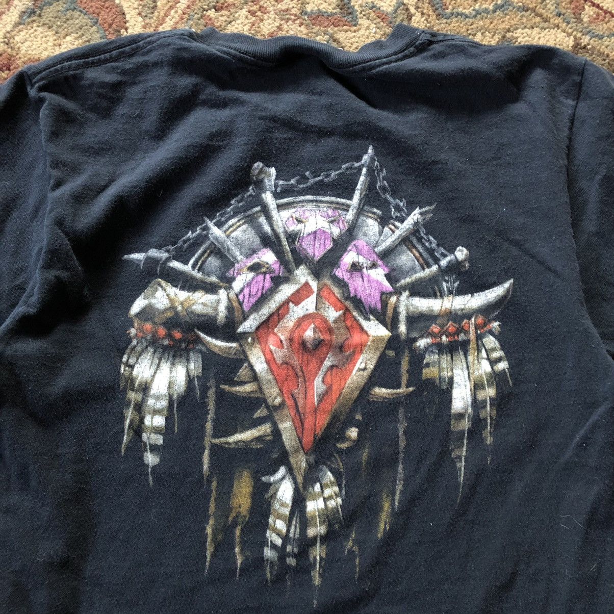 Vintage 2000s black world of Warcraft gaming tee t shirt | TOP DRWR