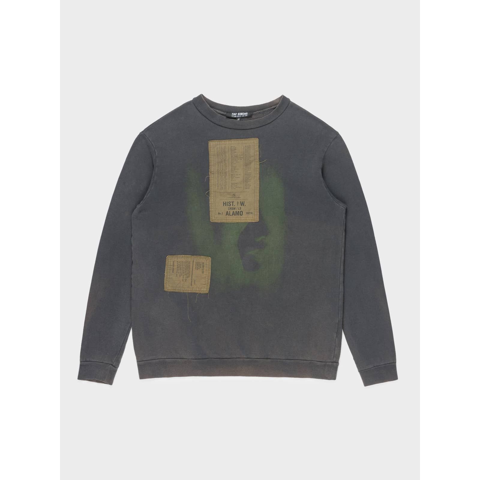 Raf Simons AW05 'History of my World' Alamo Crewneck | TOP DRWR